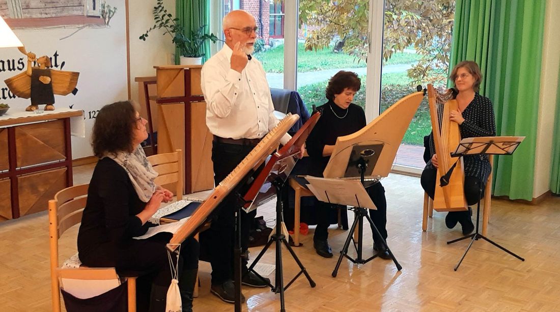 Die Veeh-Harfe unterwegs in Pommern