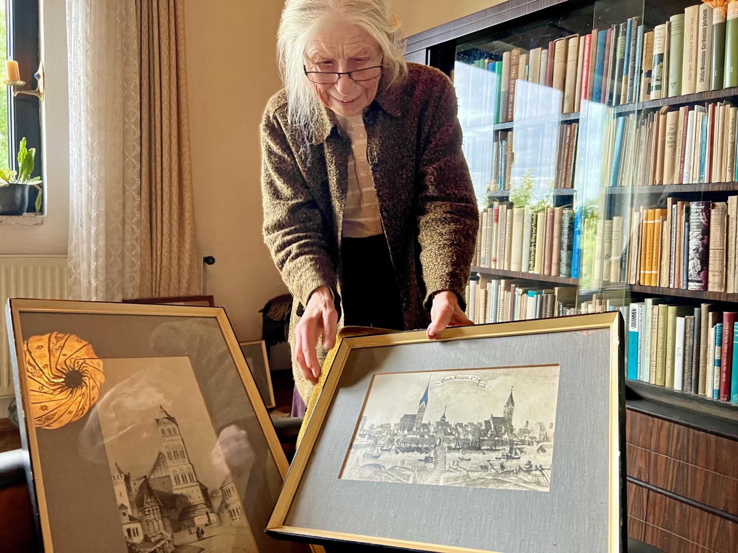 Bombardierung Anklams vor 80 Jahren-Eva-Maria Schulz erinnert sich
